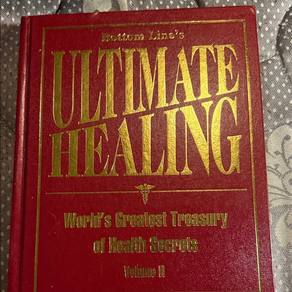 Other | Ultimate Healing Book With Gold Text | Poshmark